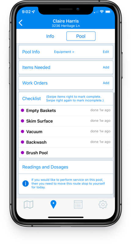 Pool Service Software - Skimmer Pool Service Software
